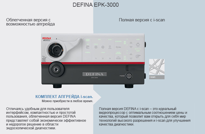 Видеопроцессор Pentax EPK‑3000 DEFINA - купить в Москве по выгодной ...