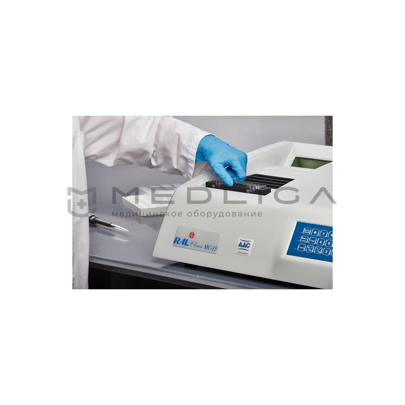 Полуавтоматический биохимический анализатор Clima MC-15 RFID - купить в ...