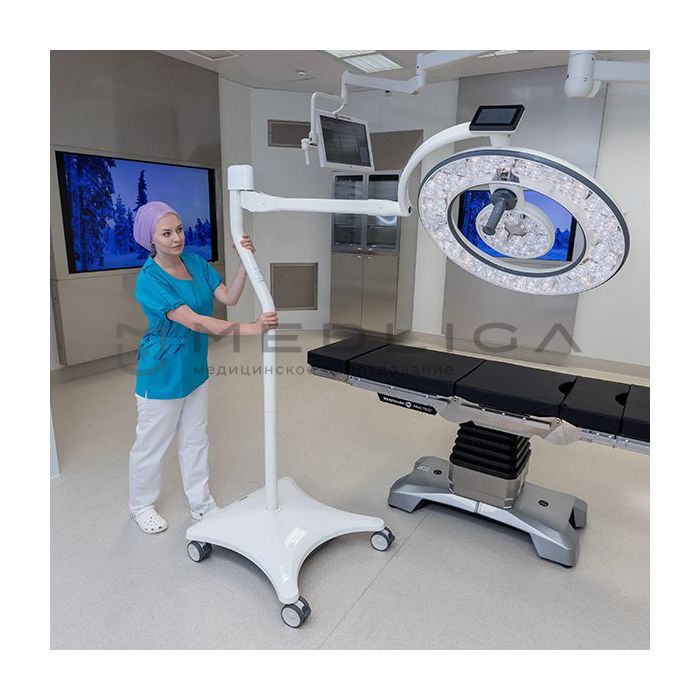 Операционный передвижной светильник Merivaara Q-Flow Mobile - купить в ...