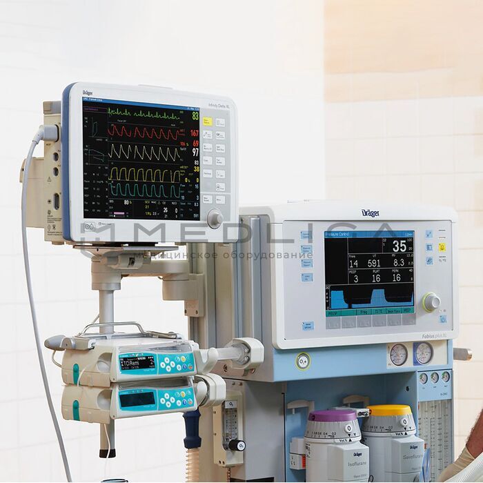 Наркозный аппарат Dräger Fabius Plus XL - купить в Москве по выгодной ...
